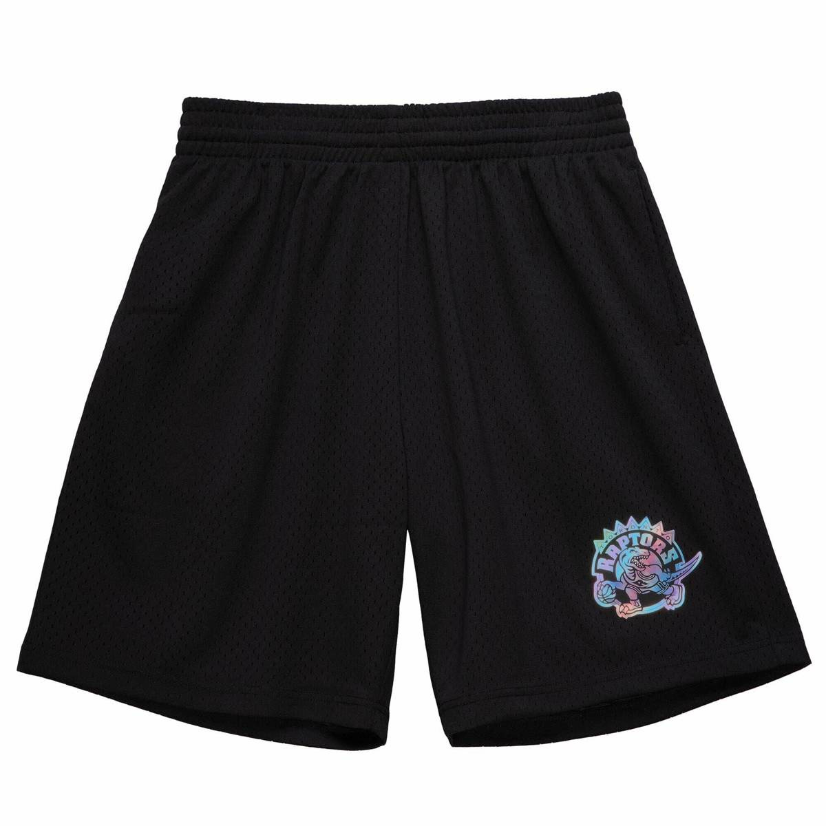 Szorty Mitchell & Ness Toronto Raptors Iridescent Mesh Short czarne ...