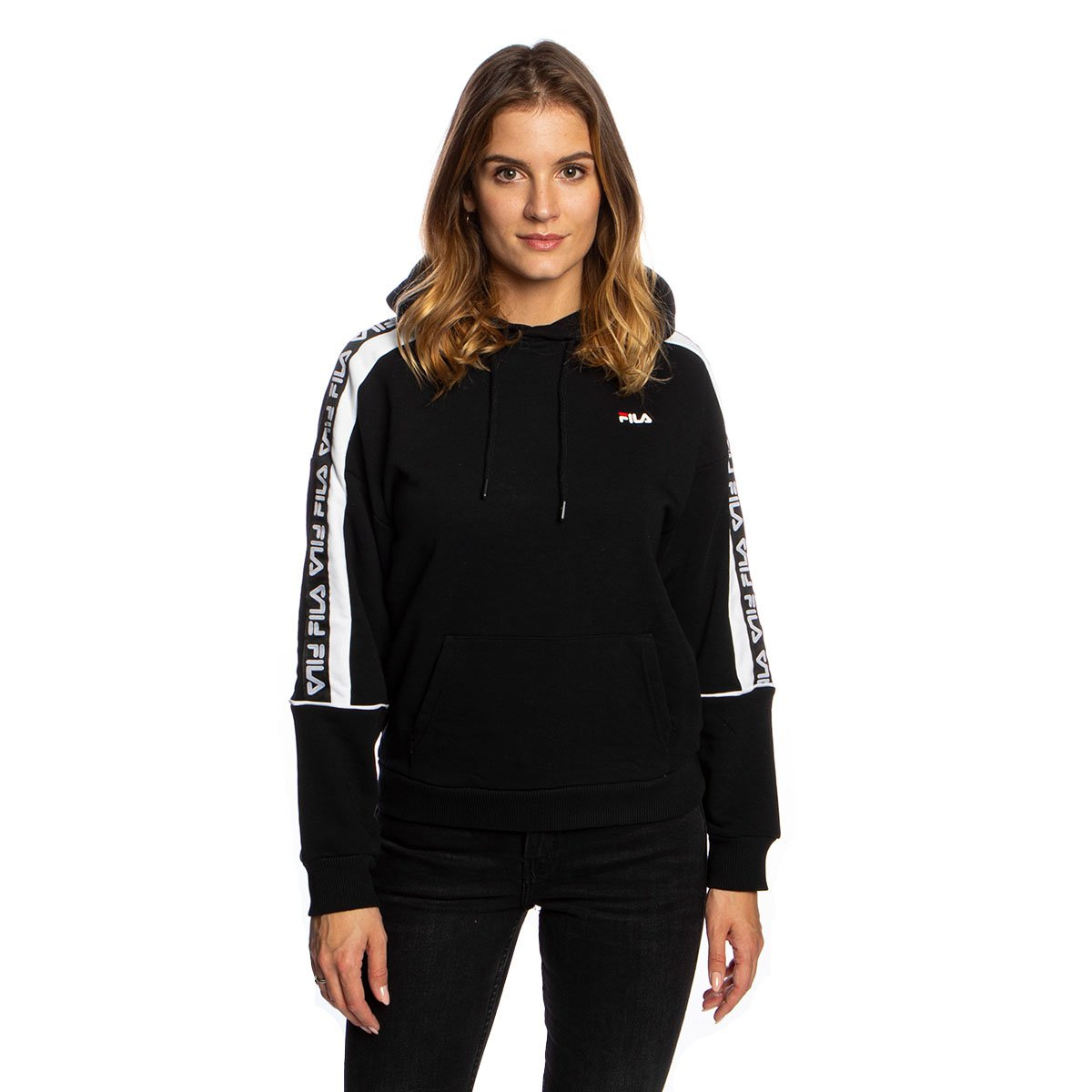 Bluza damska Fila Tavora Hoody czarna (688819) Bludshop.com - sklep online