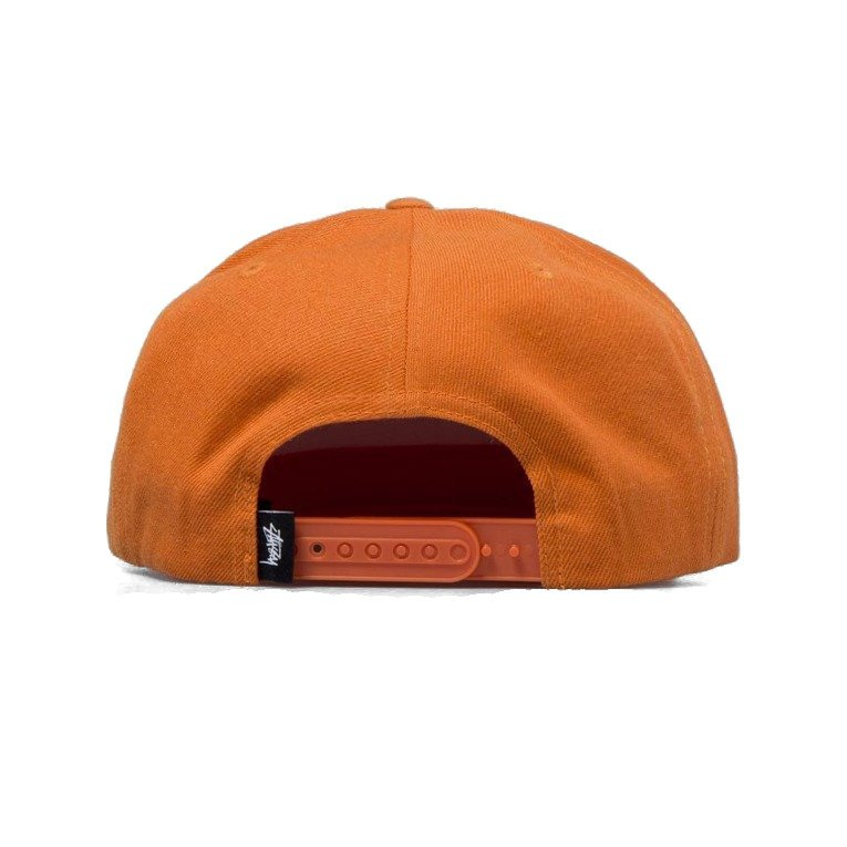 Stussy snapback Stock HO17 Cap rust | Bludshop.com