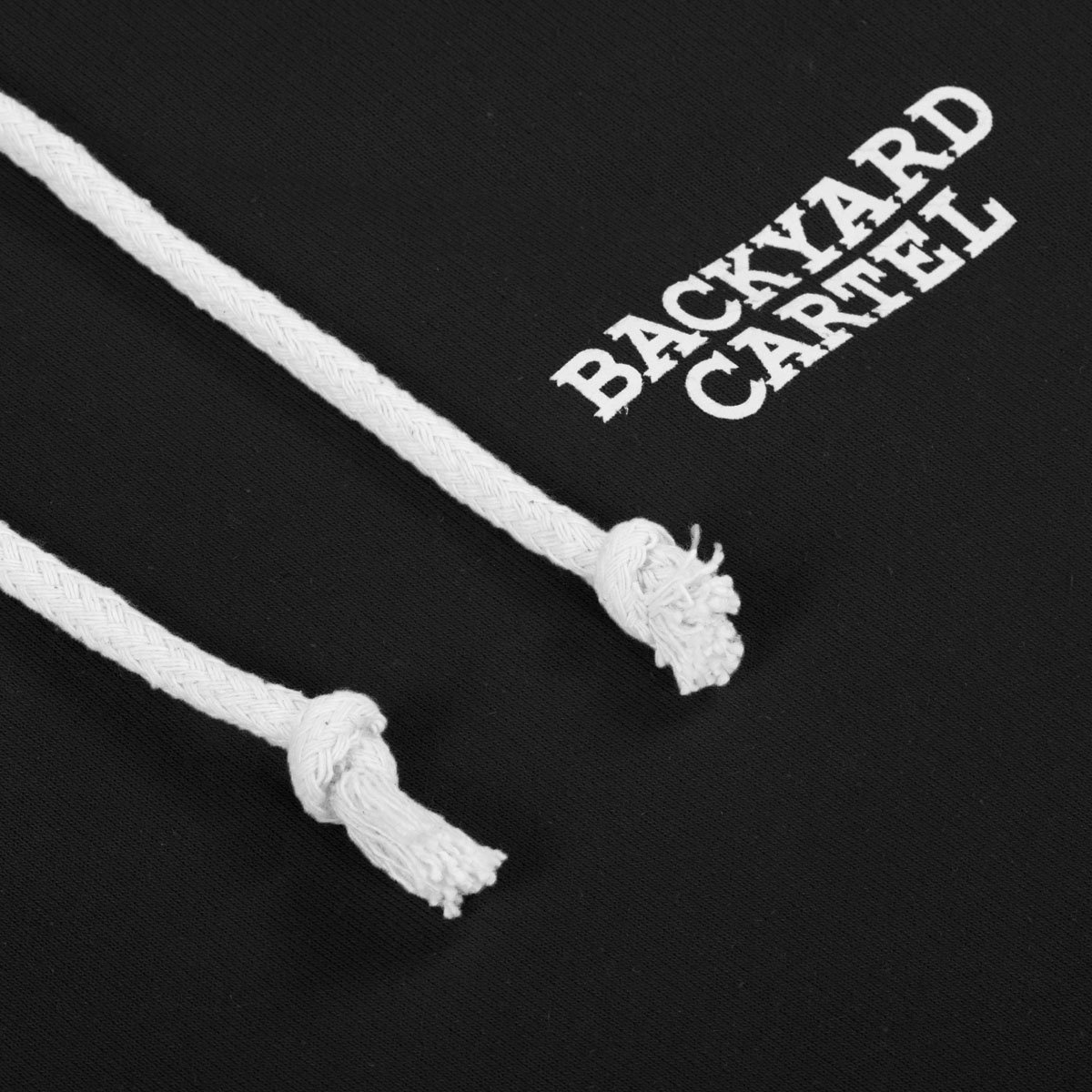 Bluza Backyard Cartel Label Logo Print Hoody czarna Bludshop.com ...