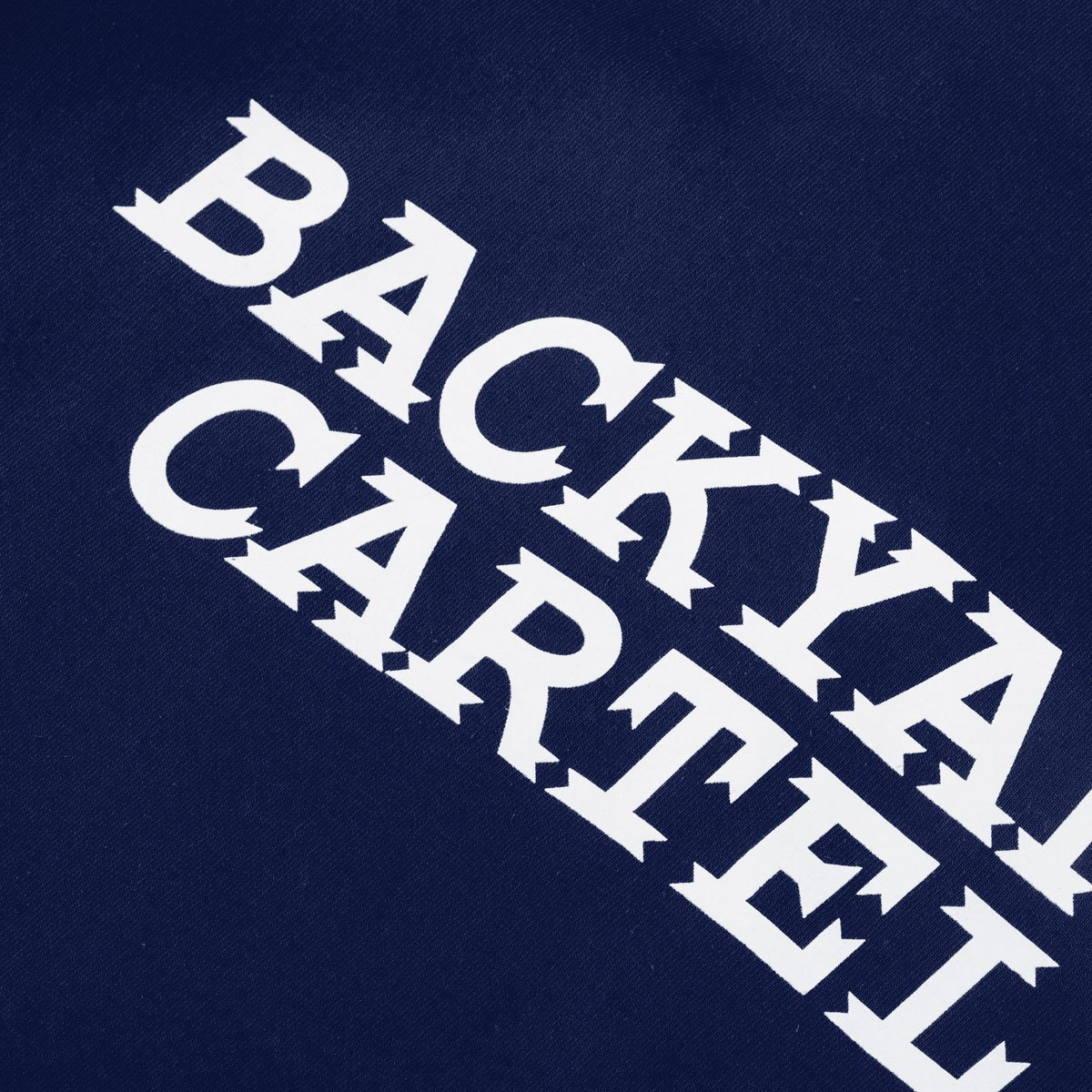 Bluza Backyard Cartel Label Logo Print Hoody granatowa Bludshop.com ...