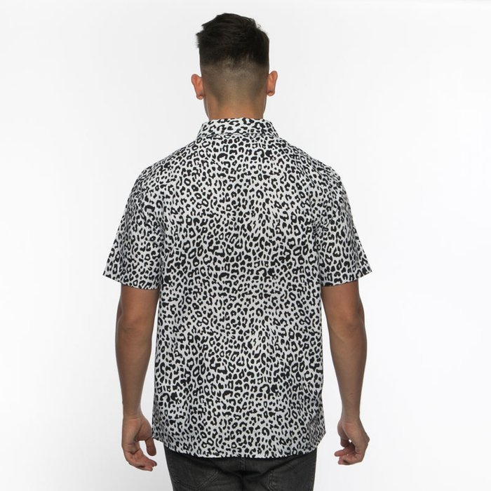 Koszula Cayler & Sons WL Fresh Leopard Short Sleeve Shirt black/white ...