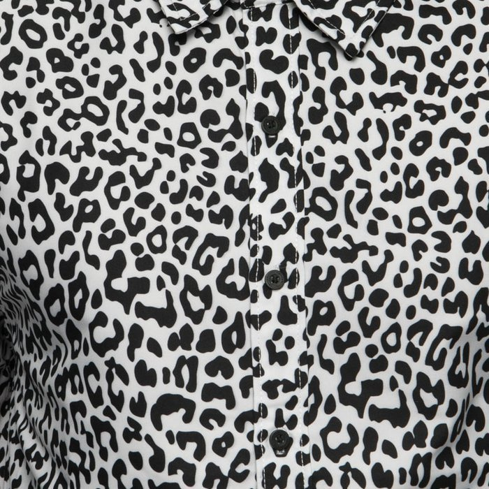 Koszula Cayler & Sons WL Fresh Leopard Short Sleeve Shirt black/white ...