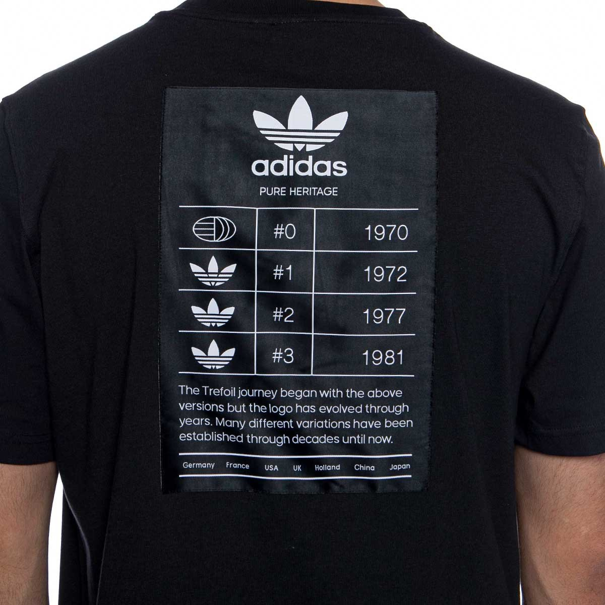 Koszulka Adidas Originals Trefoil Evolution Tee czarna Bludshop.com ...