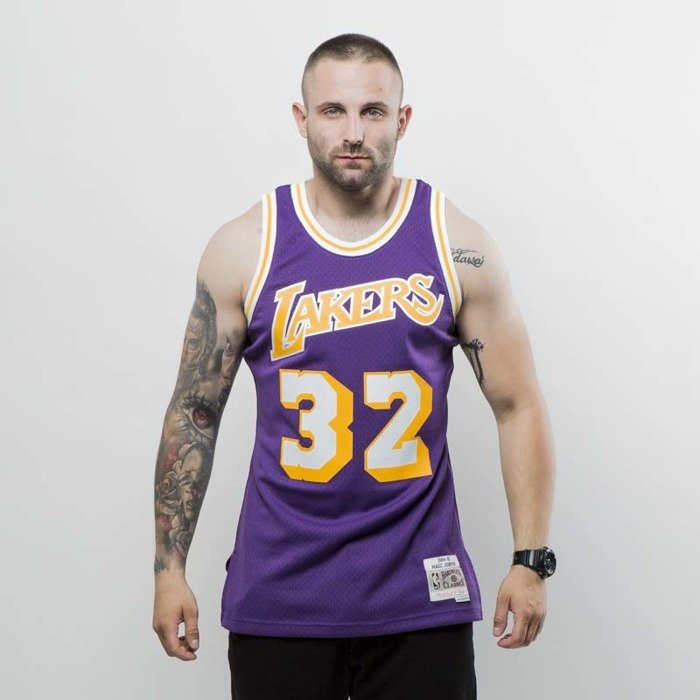 Koszulka Mitchell & Ness Los Angeles Lakers - Magic Johnson purple ...