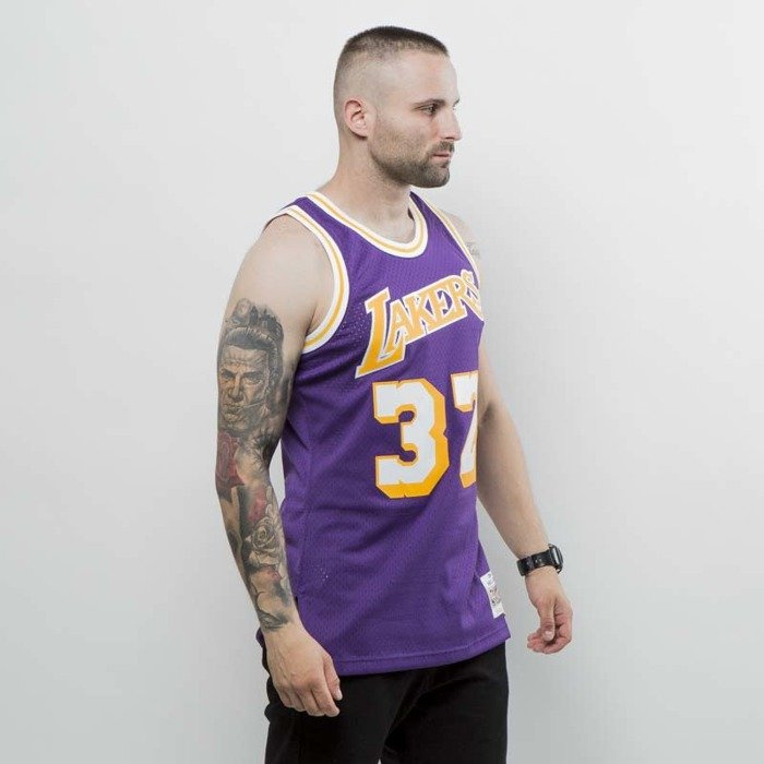 Koszulka Mitchell & Ness Los Angeles Lakers - Magic Johnson purple ...