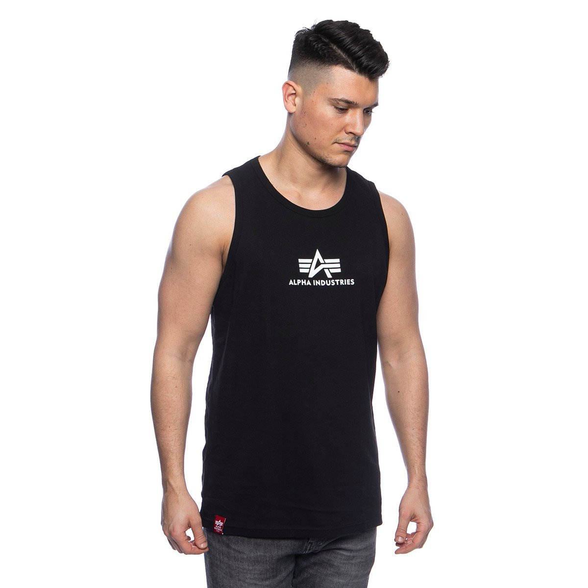 Koszulka Tank Top Alpha Industries Basic Tank black Bludshop.com - sklep online