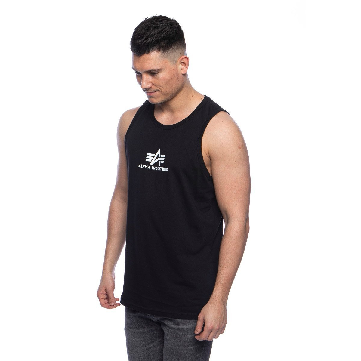 Koszulka Tank Top Alpha Industries Basic Tank black Bludshop.com - sklep online