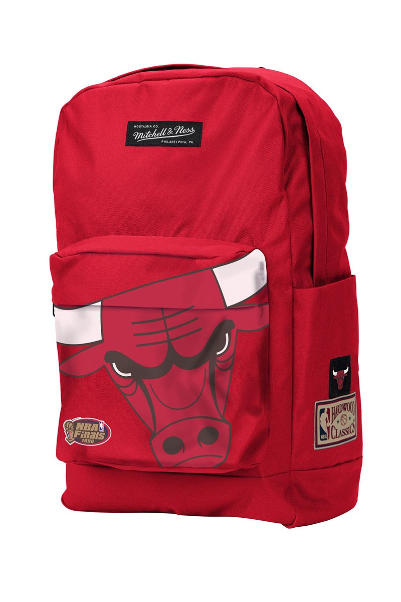 Plecak Mitchell & Ness NBA Backpack Chicago Bulls czerwony Bludshop.com ...
